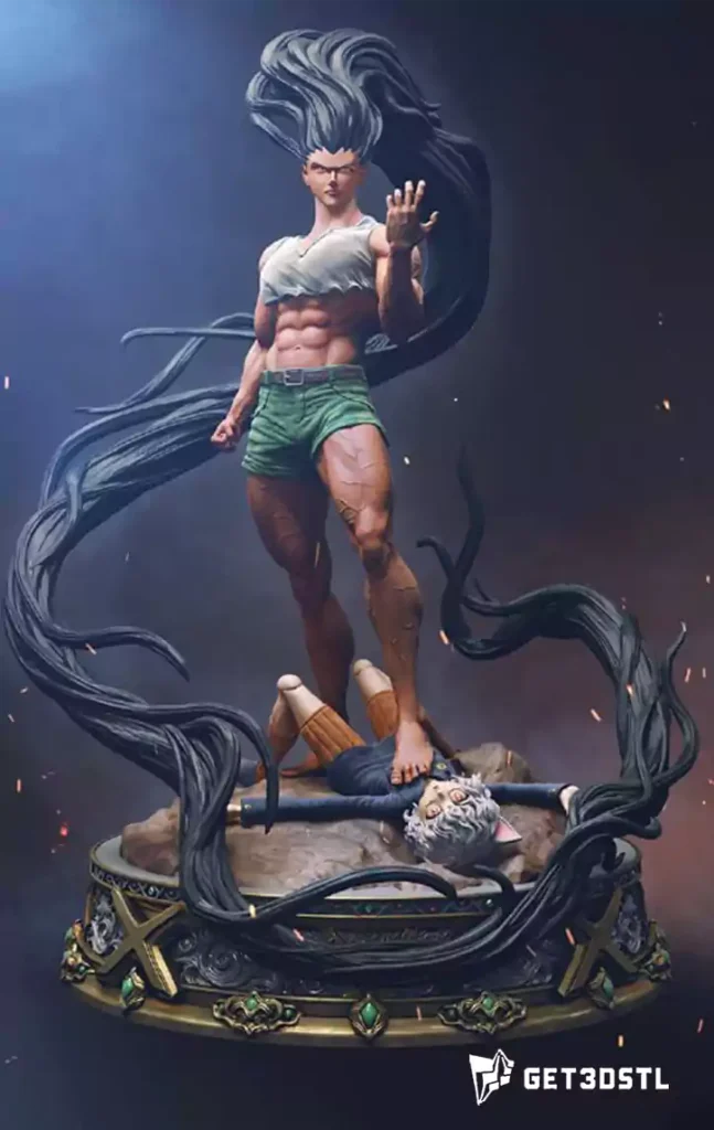 Gon STL Realistic V Hunter X Hunter 3D Model - Get3dstl